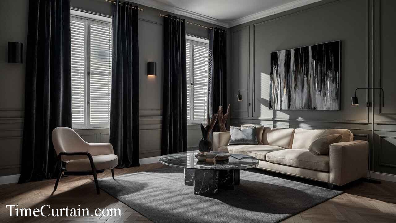 What Color Curtains Go With Grey Wall (With Images) - time curtain