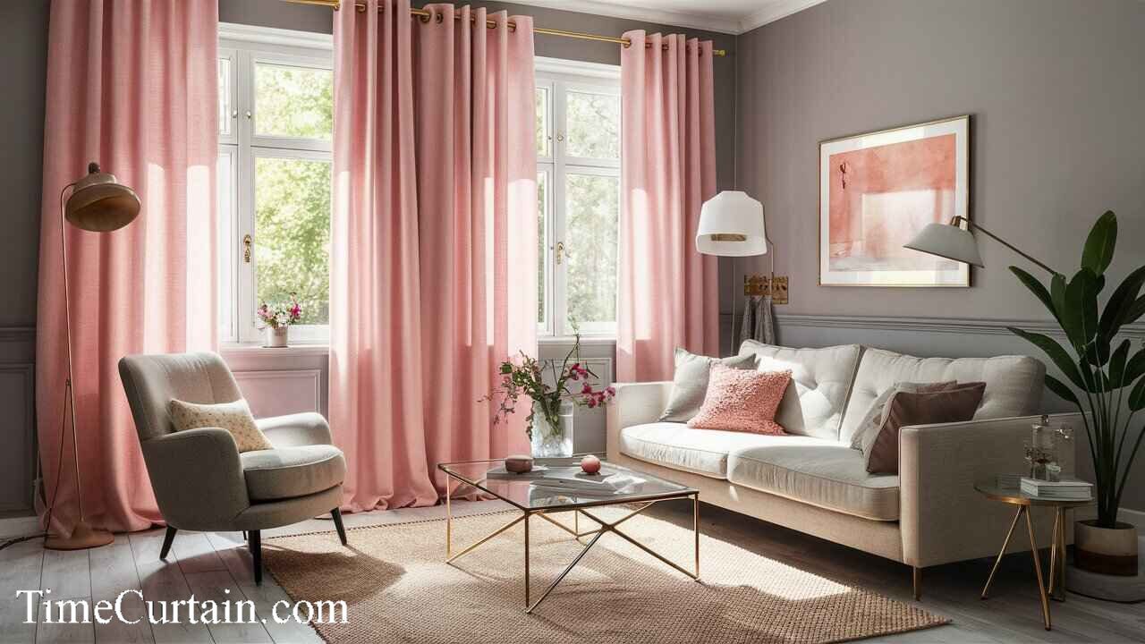 What Color Curtains Go With Grey Wall (With Images) - time curtain