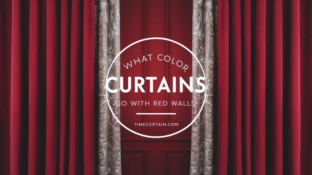 What Color Curtains Go With Red Walls? (With Images) - time curtain